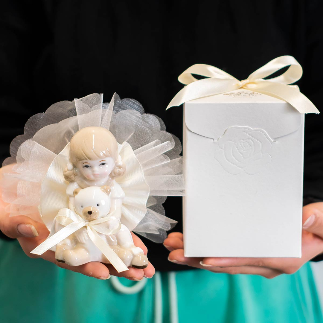 Bomboniere Porcellana Collezione Bambina con orsetto