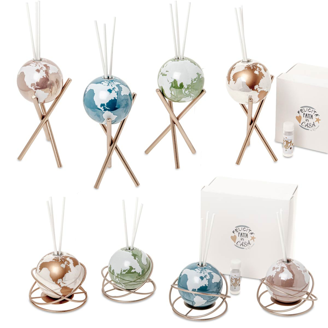 Bomboniere 2024 Linea Fantasy Profumatore con mondo in