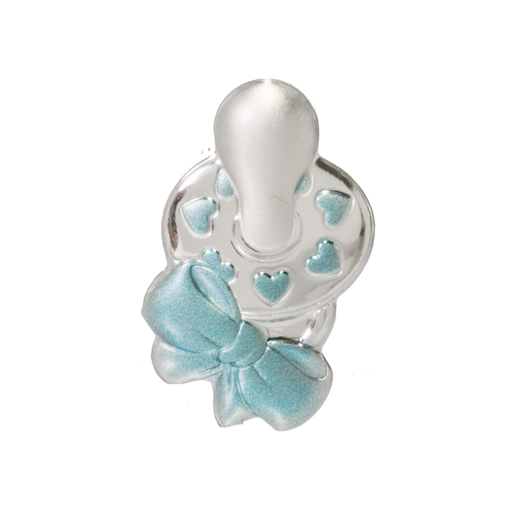 placche in lamina di argento con vari simboli per