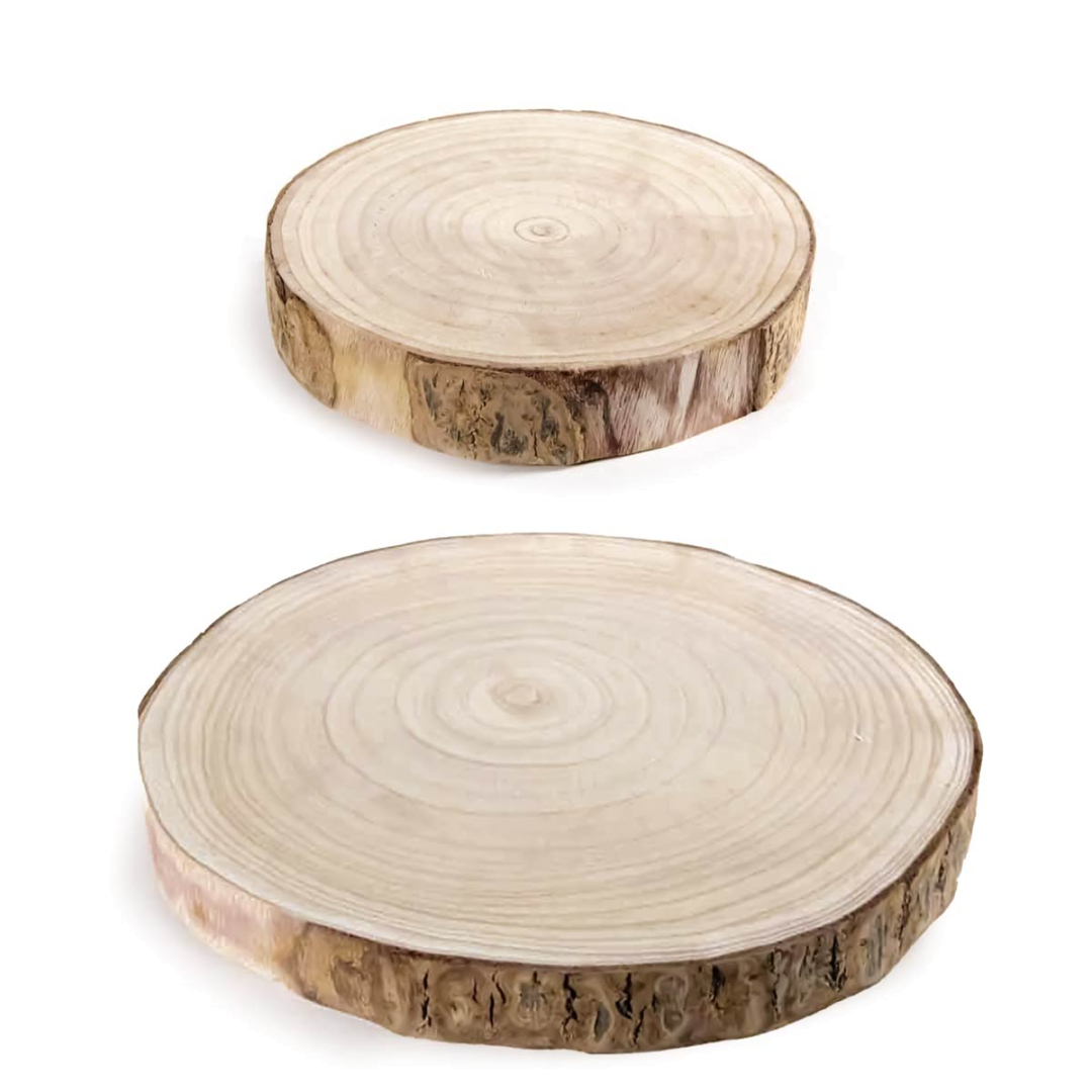 Decorazione per Allestimenti Tronco base in legno Per